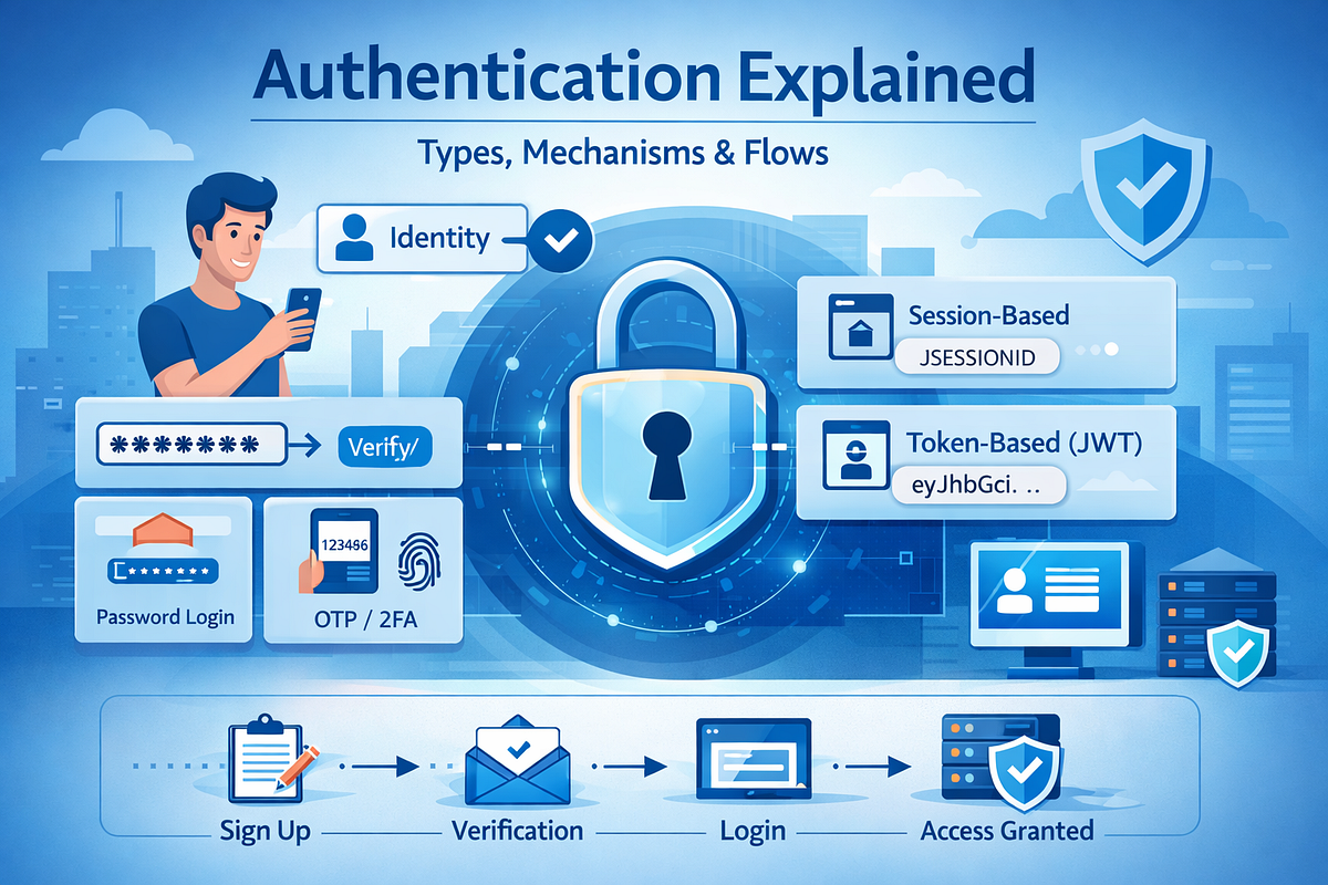 Modern Authentication: Sessions, Tokens, and Identity Verification | by ...