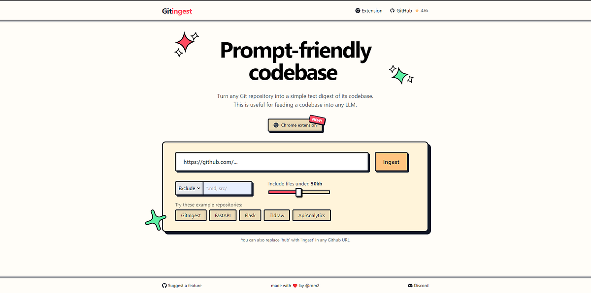 Gitingest: Transforming Git Repositories into LLM-Friendly Text Digests | by Anoop Maurya | Medium