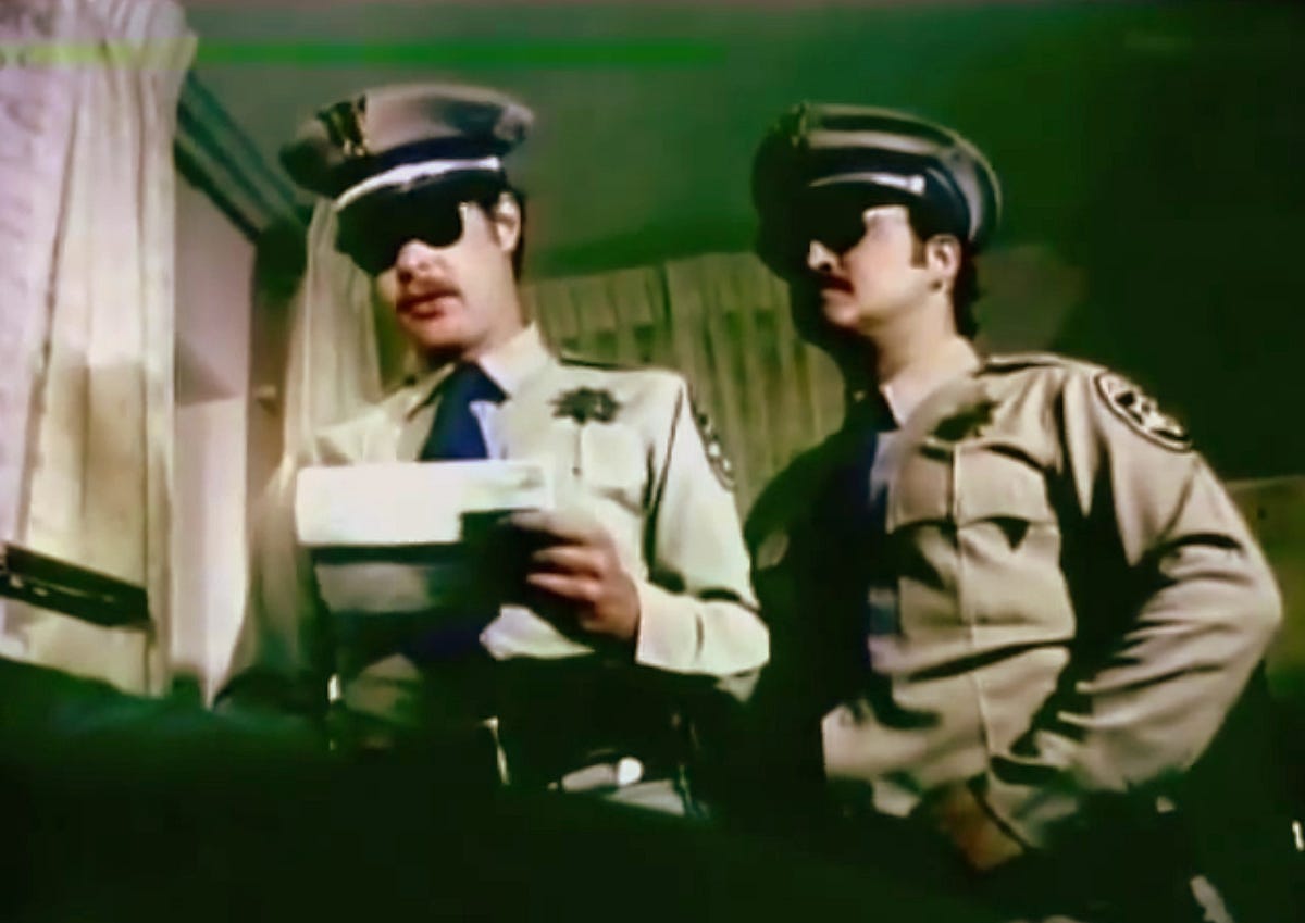 ‘Surf Police’ John Belushi & Dan Akroyd order Beach Boy Brian Wilson to ...