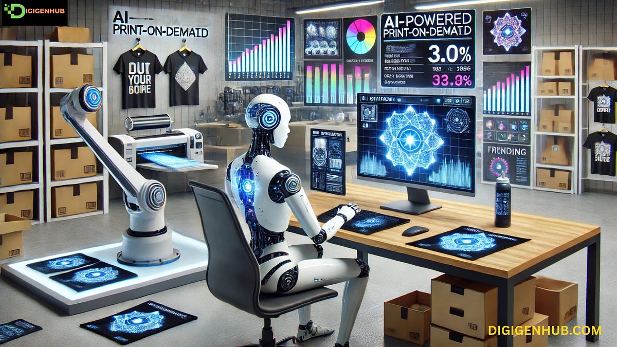 AI in Print-on-Demand: Smart Tools, More Sales & Zero Inventory | by ...