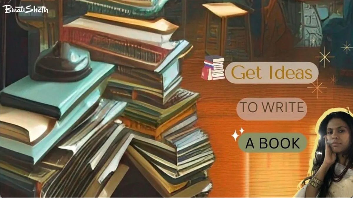 How to get Ideas to Write a Book. Seven techniques, one poem and a ...