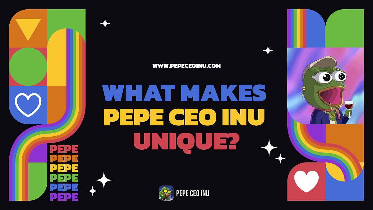 What makes PEPE CEO INU unique?🐸🐸 - PEPE CEO INU - Medium