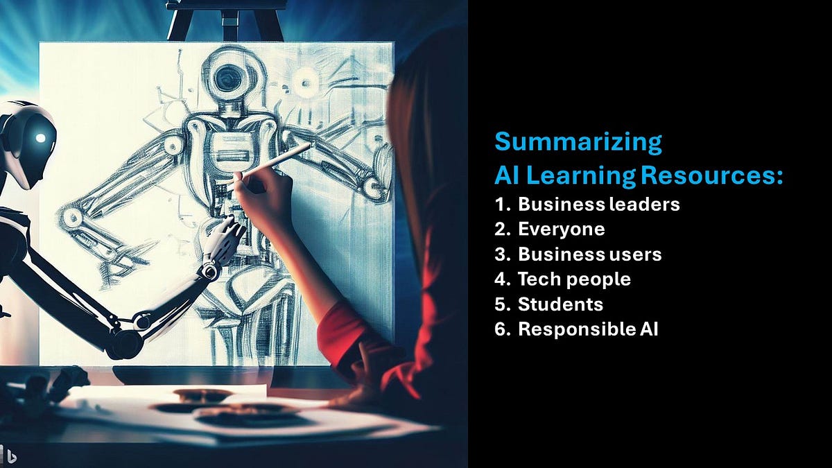 Summarizing AI Learning Resources for Everyone (Updated) | by Ricky Haryadi | Medium