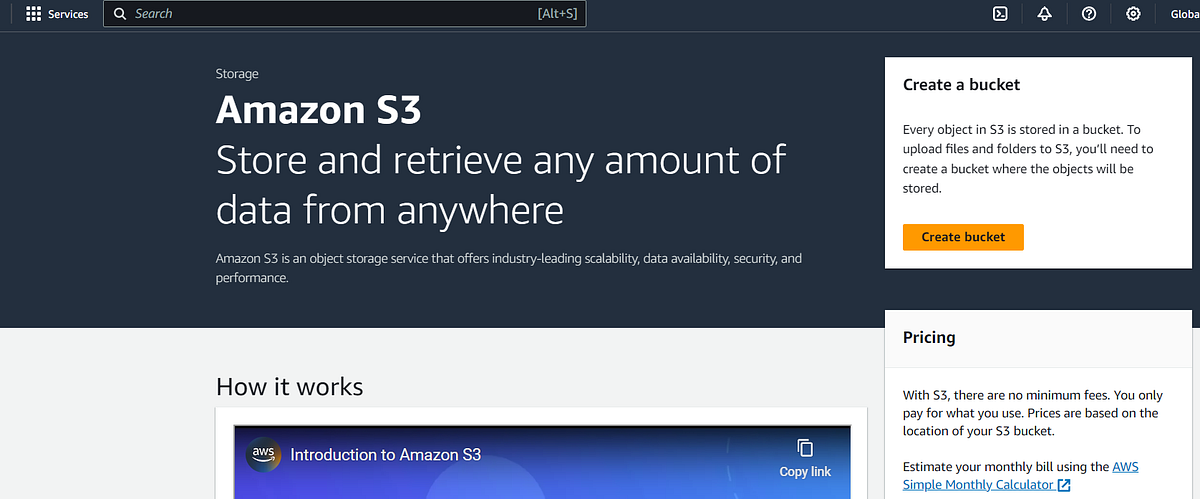 Host a static website on AWS and CI/CD Pipeline | by nkolay | Medium