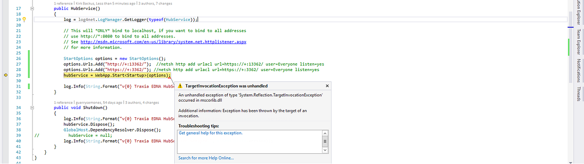 OWIN “Access is denied” Errors. Getting Started | by Kirk Backus | Medium