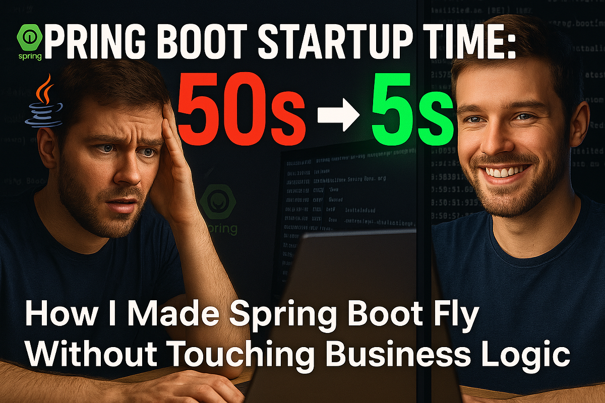 Spring Boot Startup Time Was 50 Seconds. I Made It 5. | by Kavya's ...