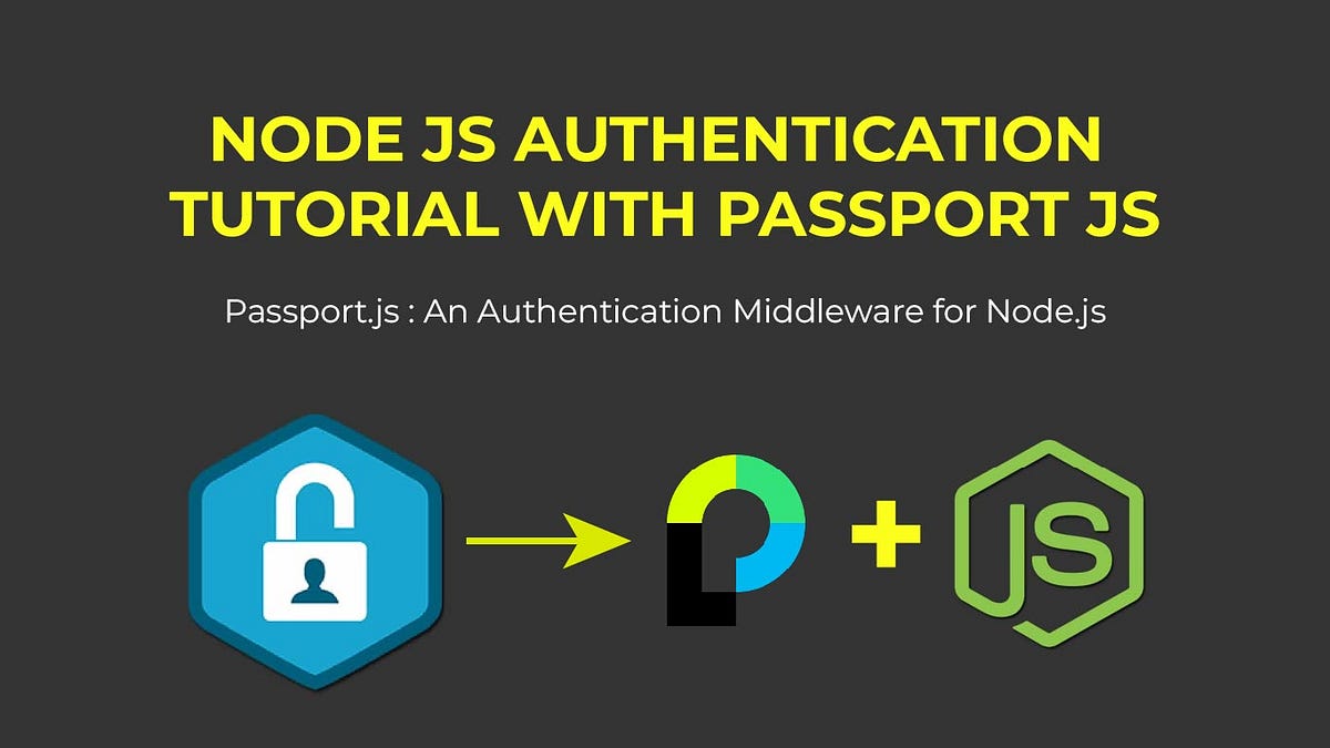 Passport Js The Ultimate Authentication Middleware For Node By Muhammad Zain Ul Abidin Medium