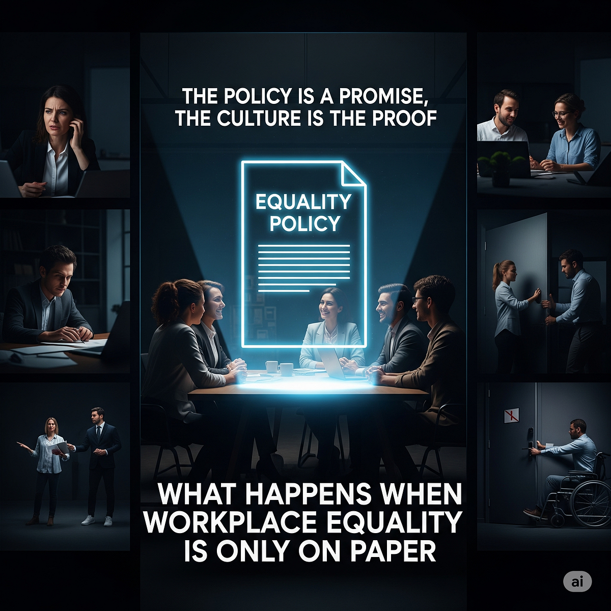 The Policy is a Promise, The Culture is the Proof: What Happens When ...