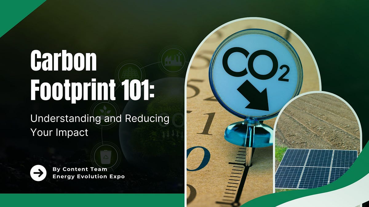 Carbon Footprint 101: Understanding and Reducing Your Impact | by Energy Evolution Expo | Aug ...