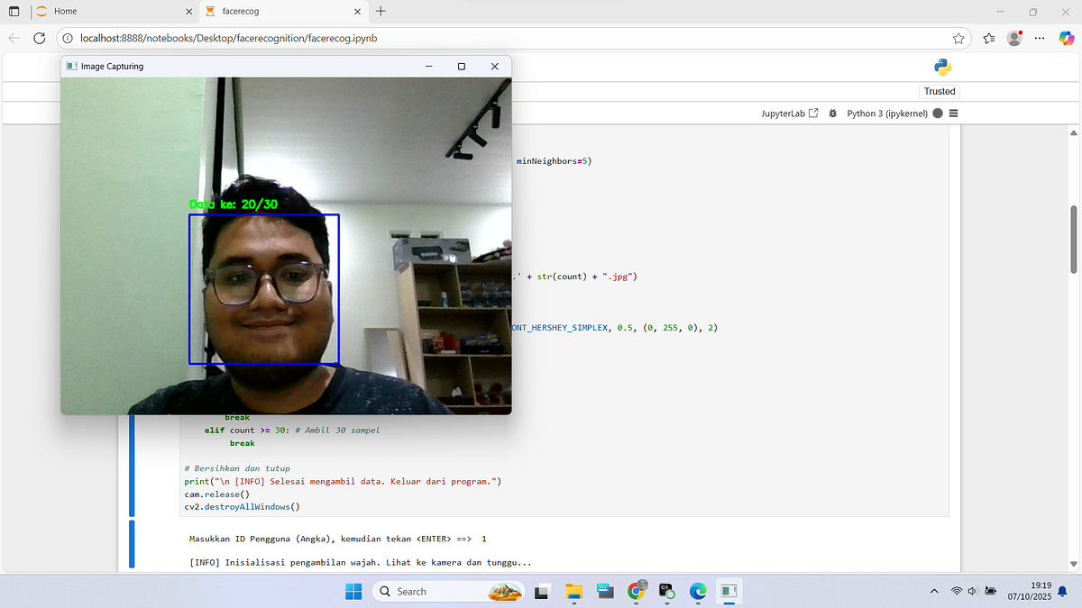 Face Recognition Python. Pengenalan Wajah Menggunakan OpenCV | by Rivaldi valdi | Medium