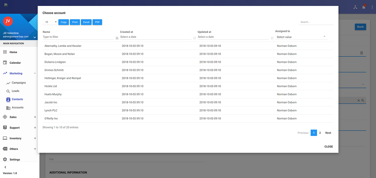 Laravel BAP, MulitCRM — Creating Relations — Part 2—ManyToOne | by Laravel BAP | Medium