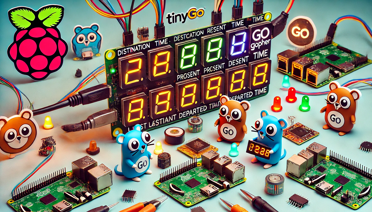 Time travel with TinyGo and Raspberry Pi Pico | by Pavel Anni | Medium