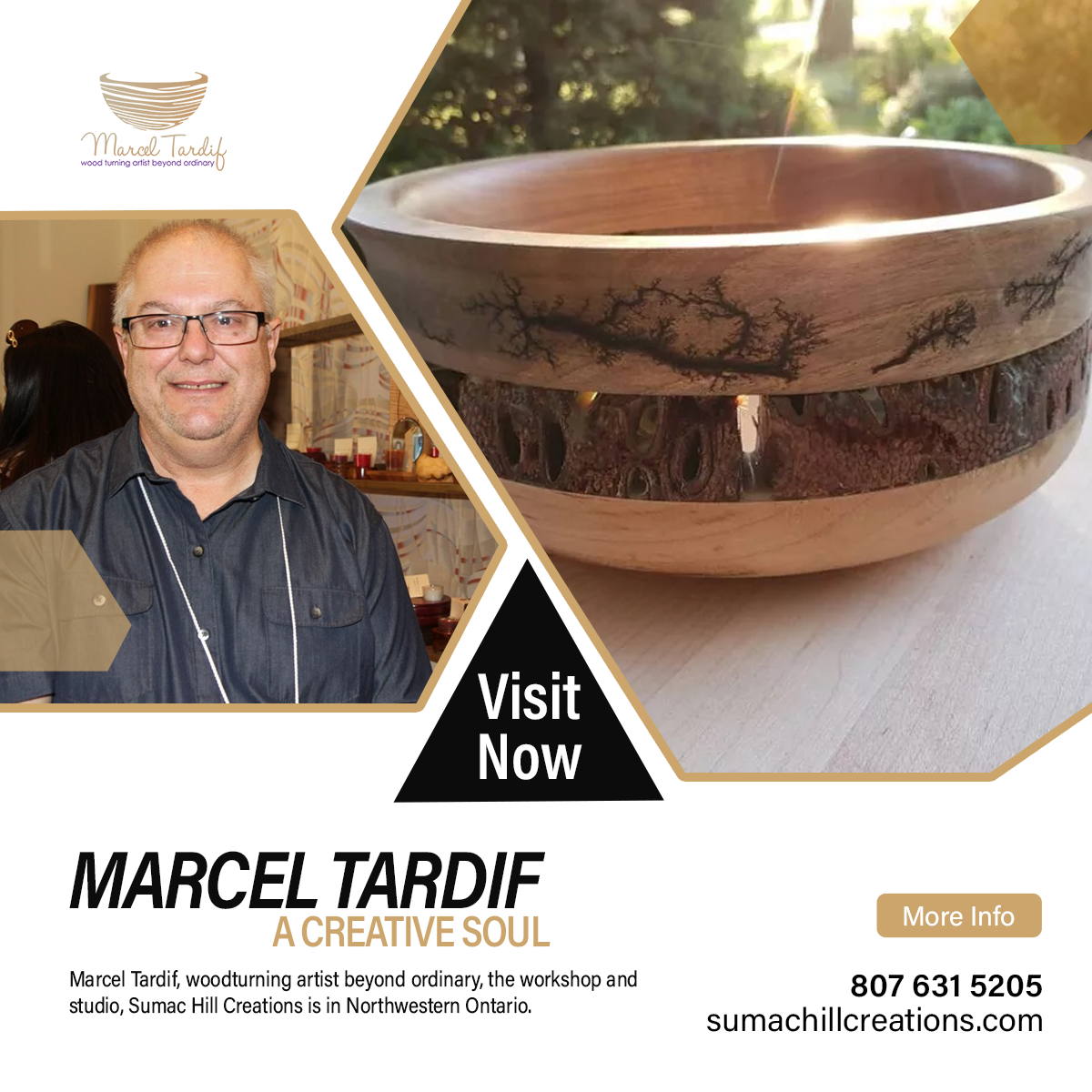A CREATIVE SOUL - Marcel Tardif - Medium