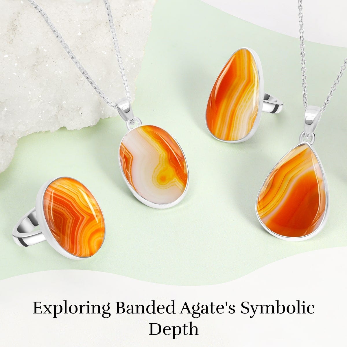 Banded Agate Wisdom: Exploring the Meaningful Layers and Symbolism - Taylorswift - Medium