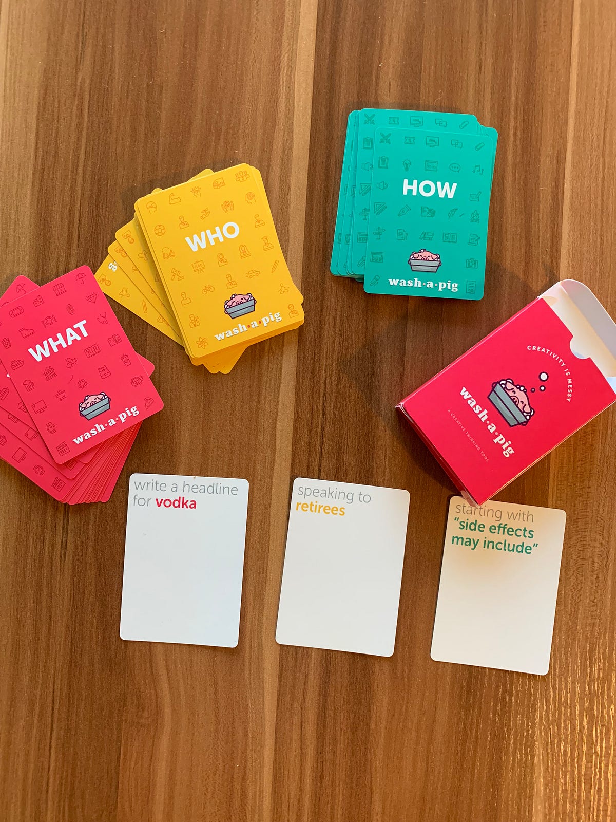 I Played the “Wash-a-Pig” Headline Game | by Make Ads with Me | Medium
