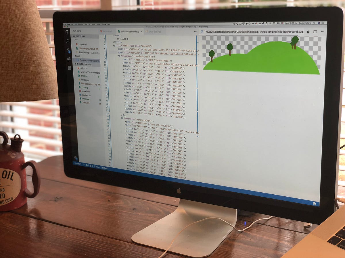 Things you need to know about working with SVG in VS Code | by Burke ...