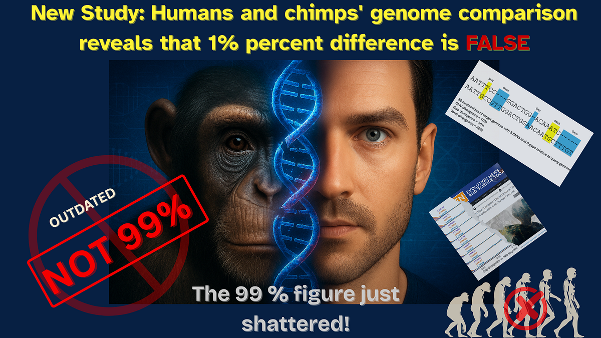 The 99% Figure Similarities Between Human and Chimp Shattered ...