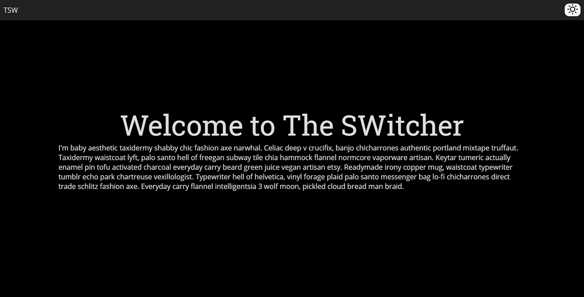 How To Add Dark Mode To A Gatsby Website By Popeating Javascript In Plain English