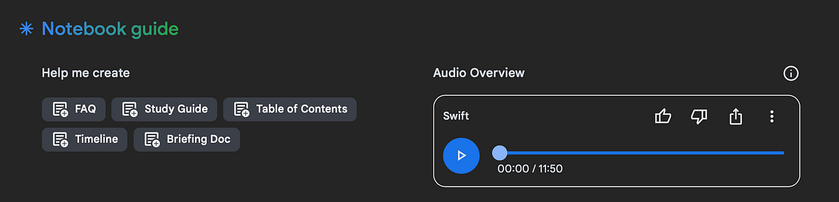使用 NotebookLM 的 Audio Overview 將知識整理成語音討論 | by 彼得潘的 iOS App Neverland | 彼得潘的 Swift iOS App 開發問題 ...