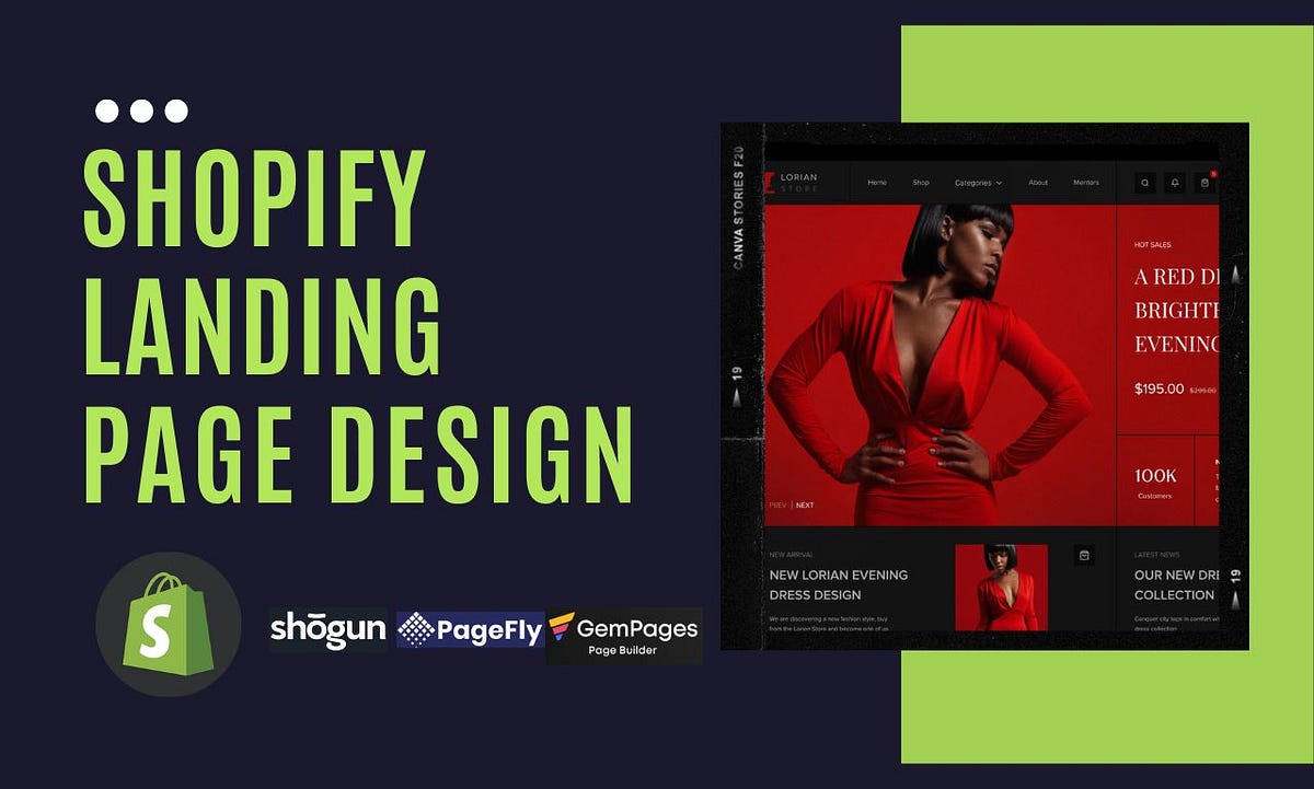Shopify Landing Page Design. Are you looking for a Shopify expert… | by ...
