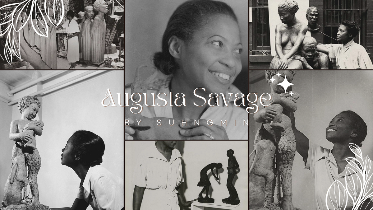 Augusta Savage. - Abeille. - Medium