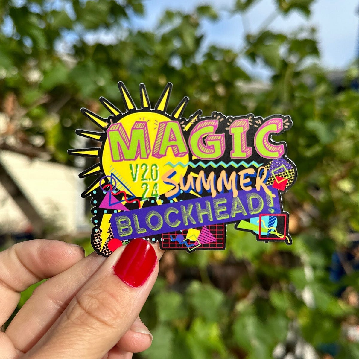 Magic Summer 2024 NKOTB New Kids on The Block Sticker Black | by Ruth ...