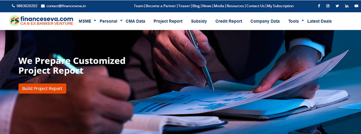 Project Report Introduction Project Report Introduction By Financeseva Medium