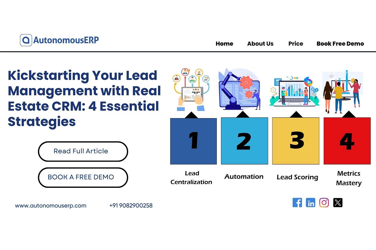 Kickstarting Your Lead Management with Real Estate CRM: 4 Essential ...