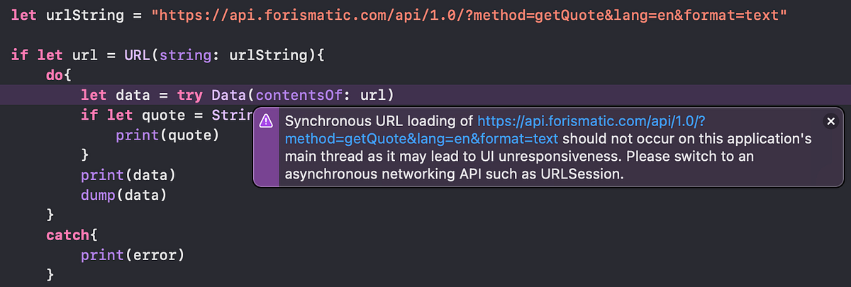 How to Solve UI Unresponsiveness and Fetch Data in Swift? | Medium