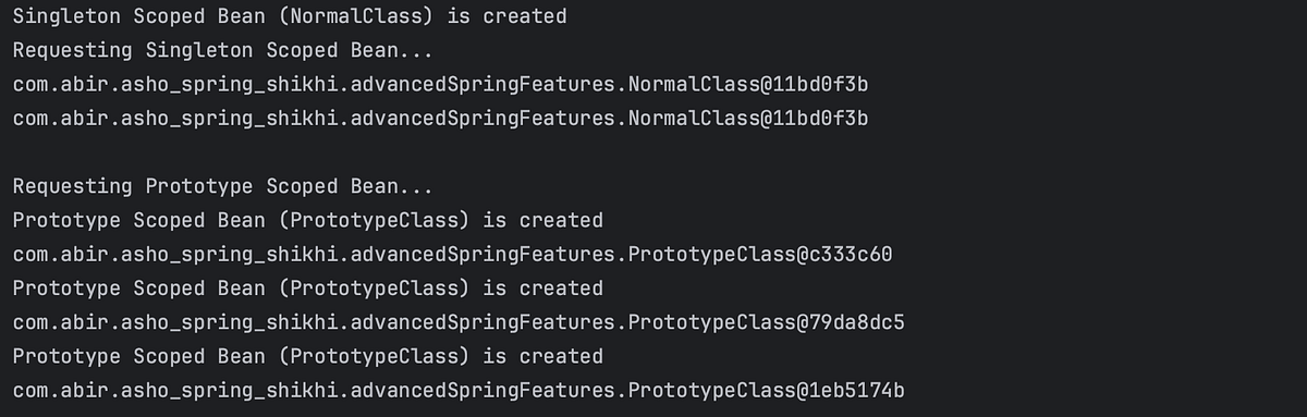 Exploring Java Spring Framework Bean Scopes — Prototype, Singleton and ...