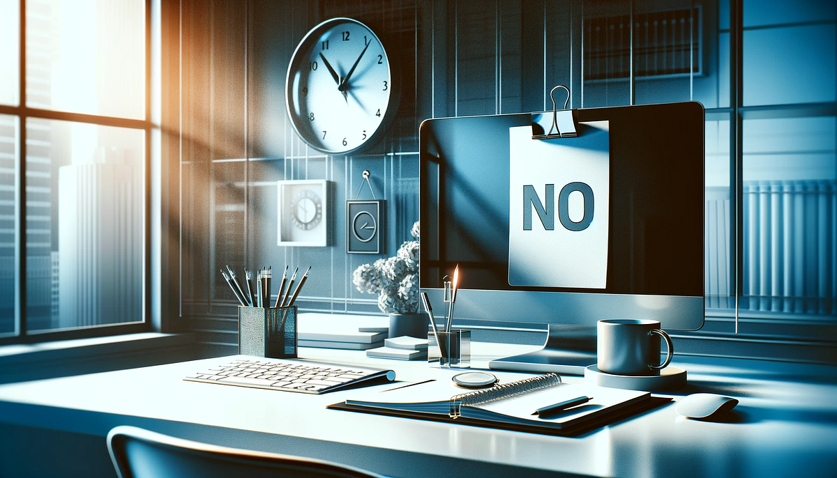 The Power of ‘No’ at Work: Setting Boundaries for Enhanced Productivity ...