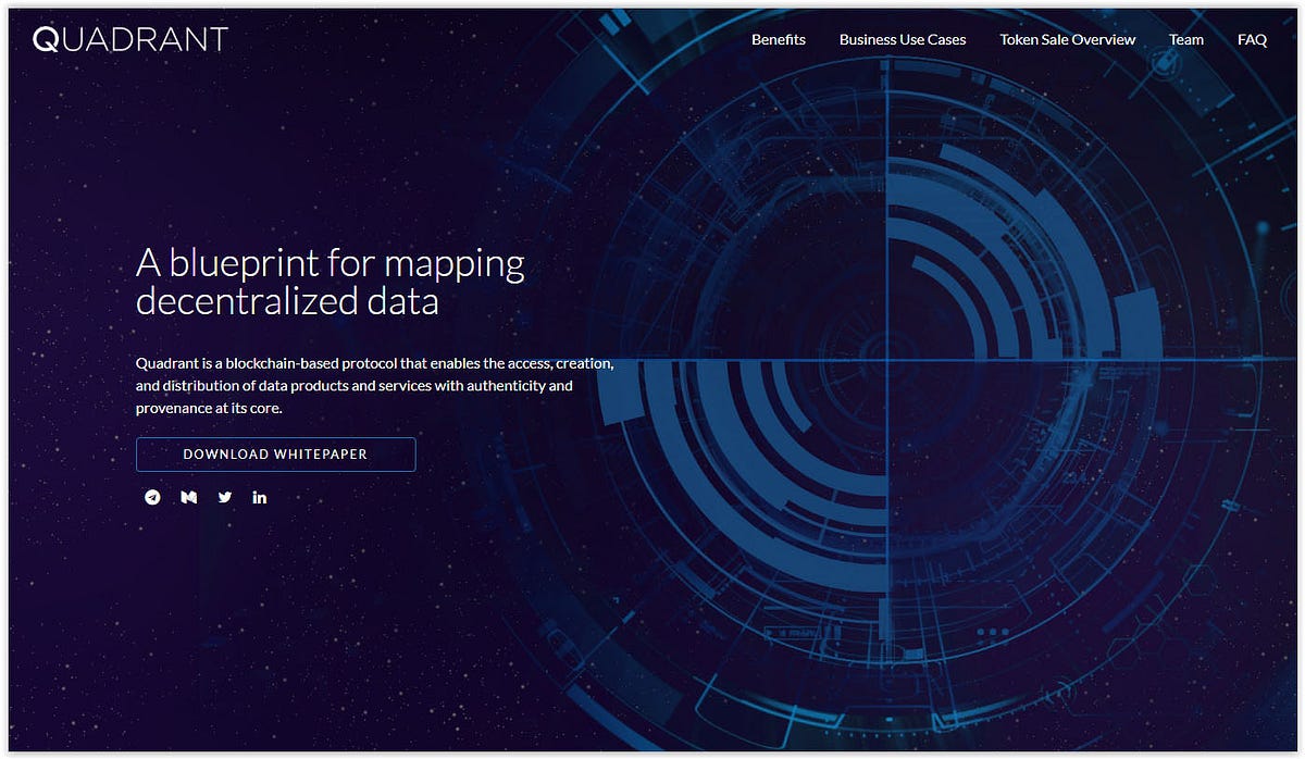 QUADRANT (A blueprint for mapping decentralized data) | by Viral ...