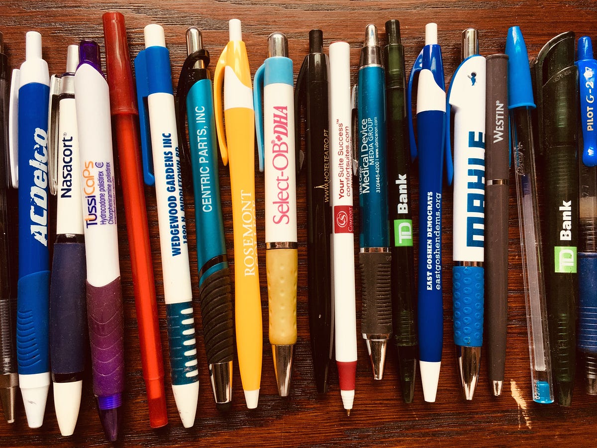 Stolen Pens Only. I am a consummate pen thief. | by Sean Christopher ...