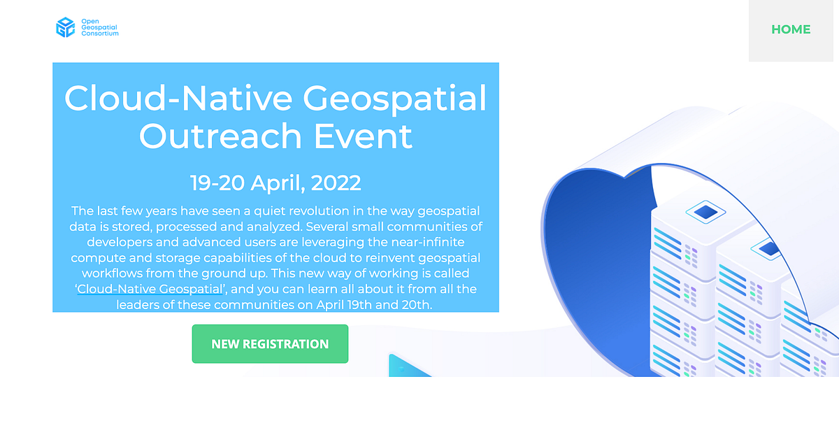 Join us for the Cloud-Native Geospatial Outreach Event! | by Chris ...