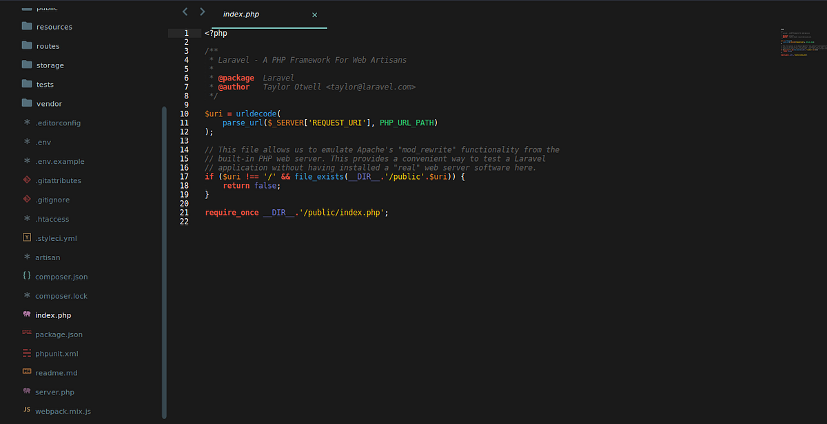 Cara menghilangkan URL public laravel | by Sigit wasis subekti | Medium