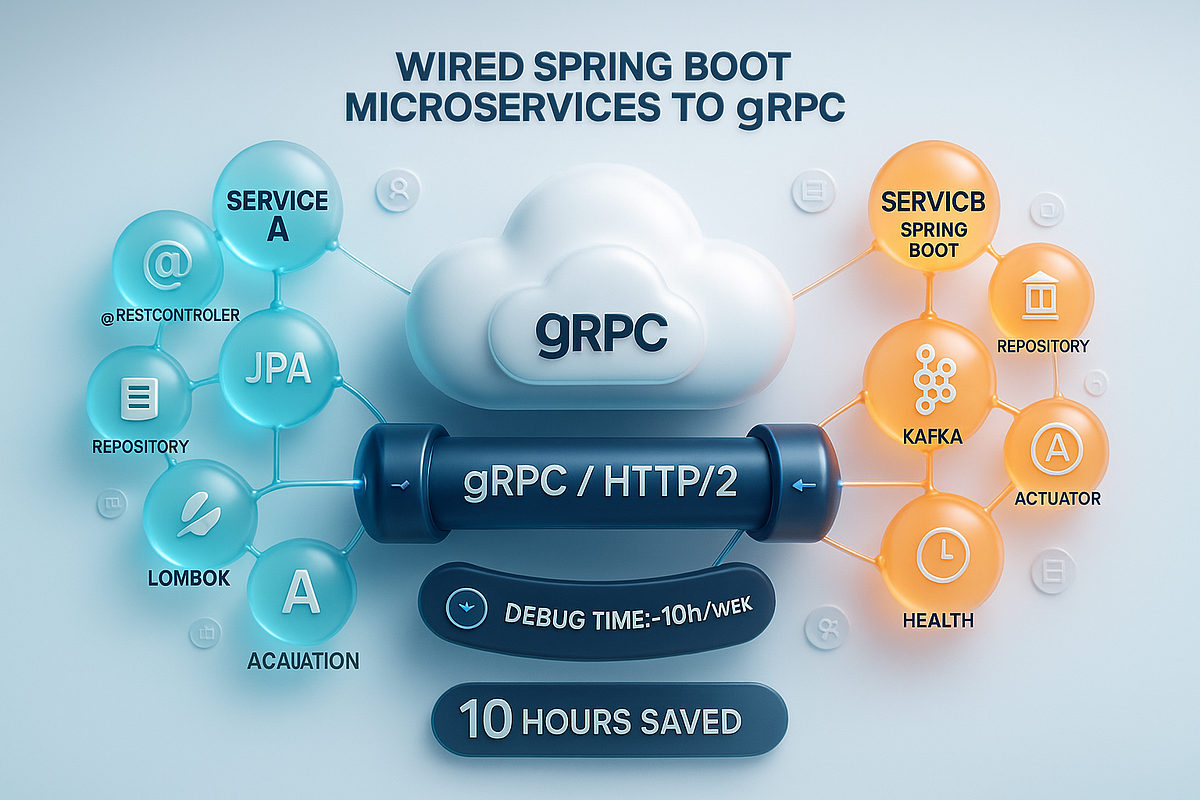 How I Wired Spring Boot Microservices to gRPC — and Reclaimed 10 Hours of Debugging Every Week ...