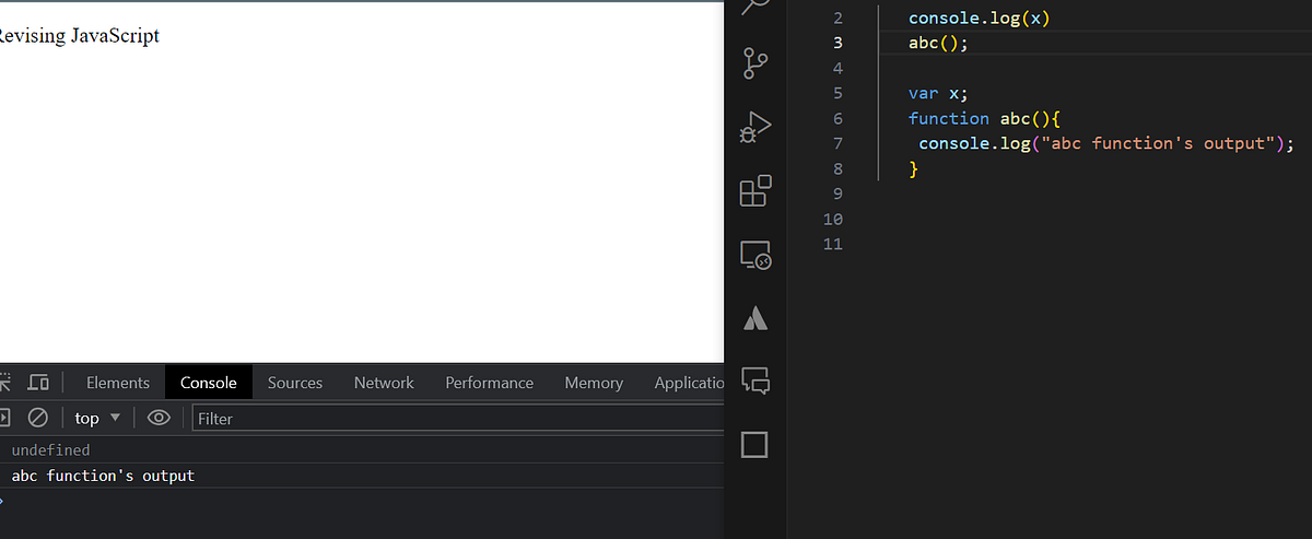 Hoisting in JavaScript. In the dynamic world of JavaScript, one… | by ...
