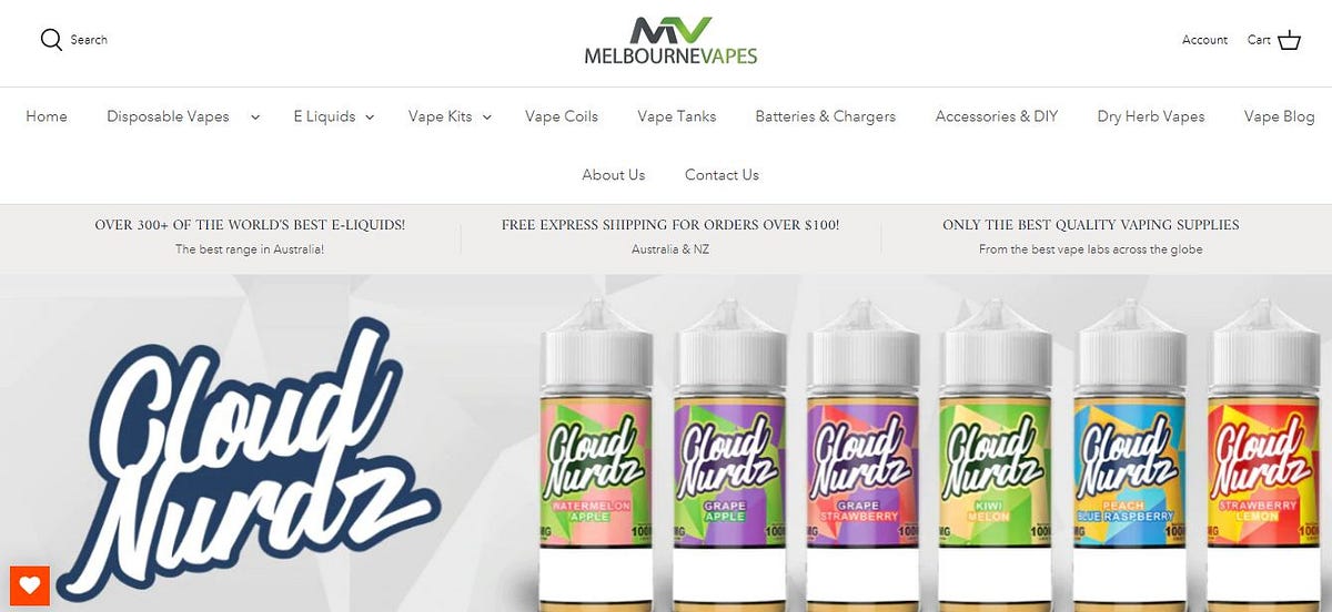 Melbourne Vapes - Eliascooper - Medium