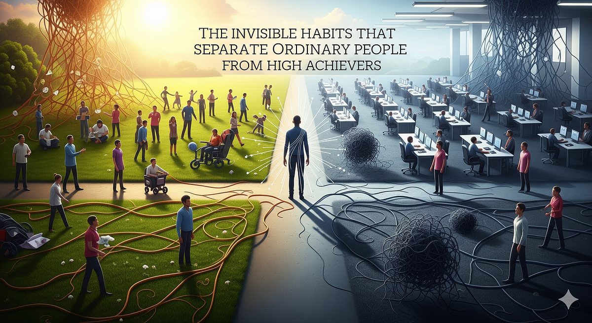 The Invisible Habits That Separate Ordinary People from High Achievers | by MindRise Daily ...