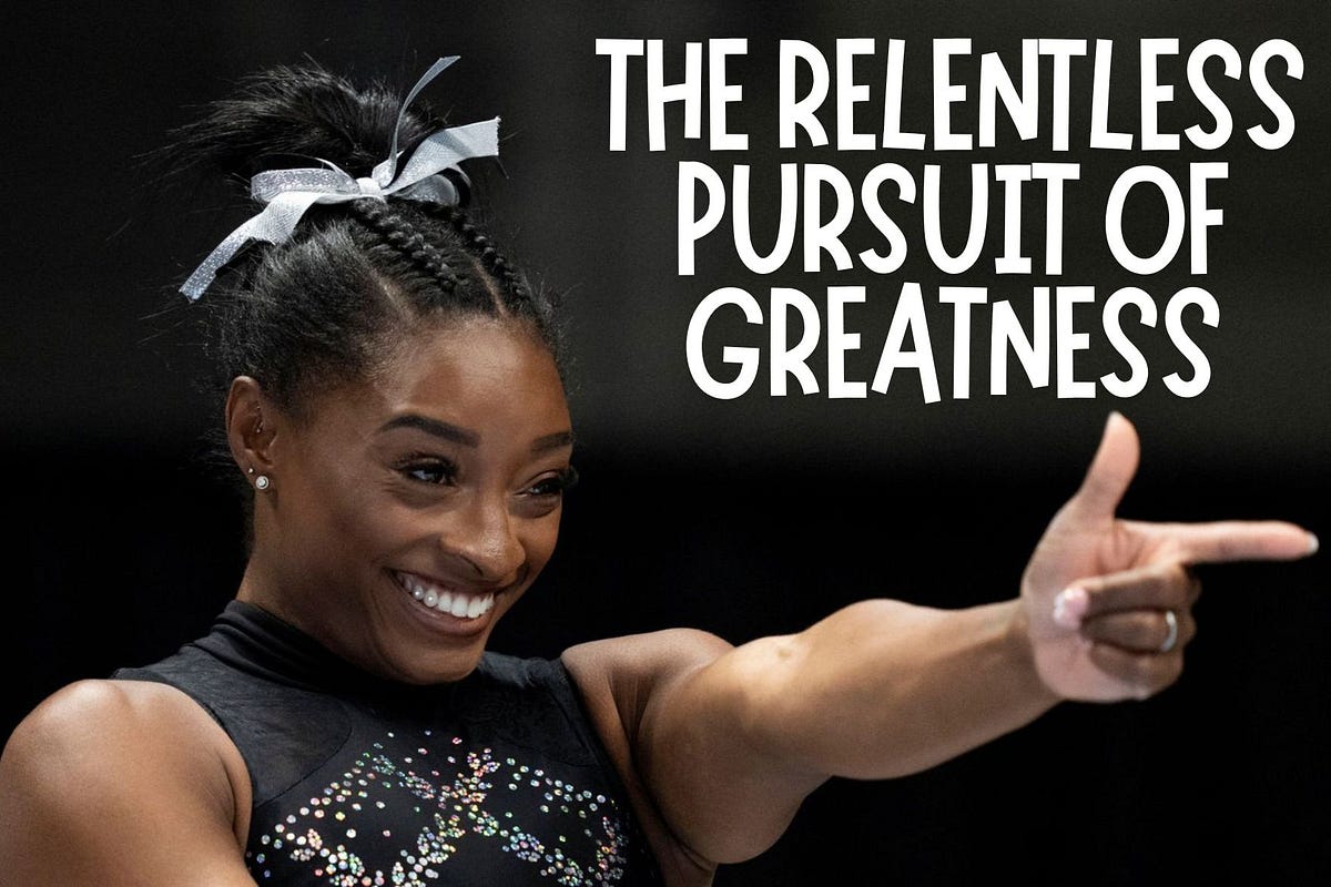 “The Relentless Pursuit of Greatness: Lessons from Simone Biles’ Unyielding Journey” | by Jenna ...