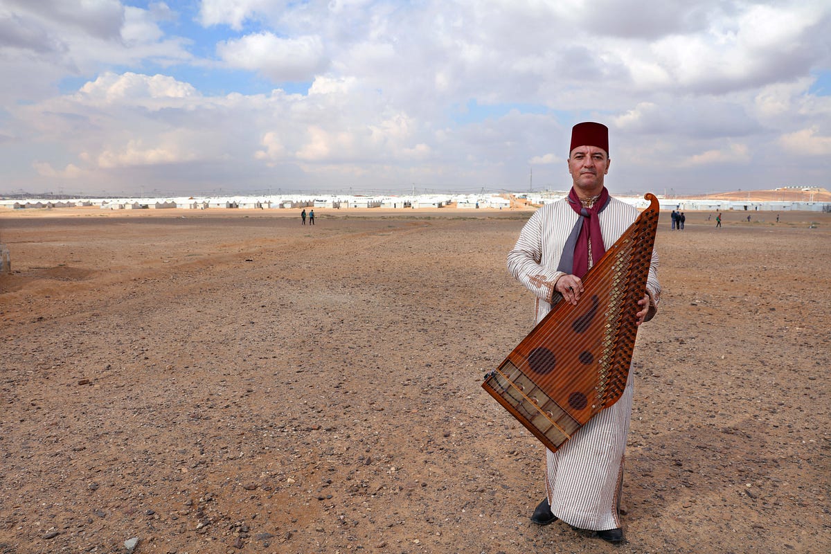 For the love of music. How a Syrian refugee uses music to… | by ...
