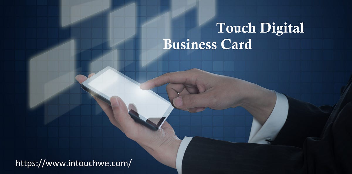 Touch Digital Business Card - Dale Thomas - Medium