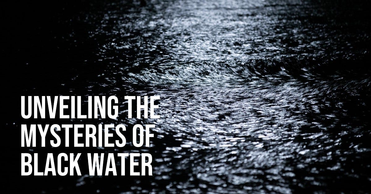 Black Water A Symbol of Life’s Unseen Mysteries | by Kathryn Hensley ...