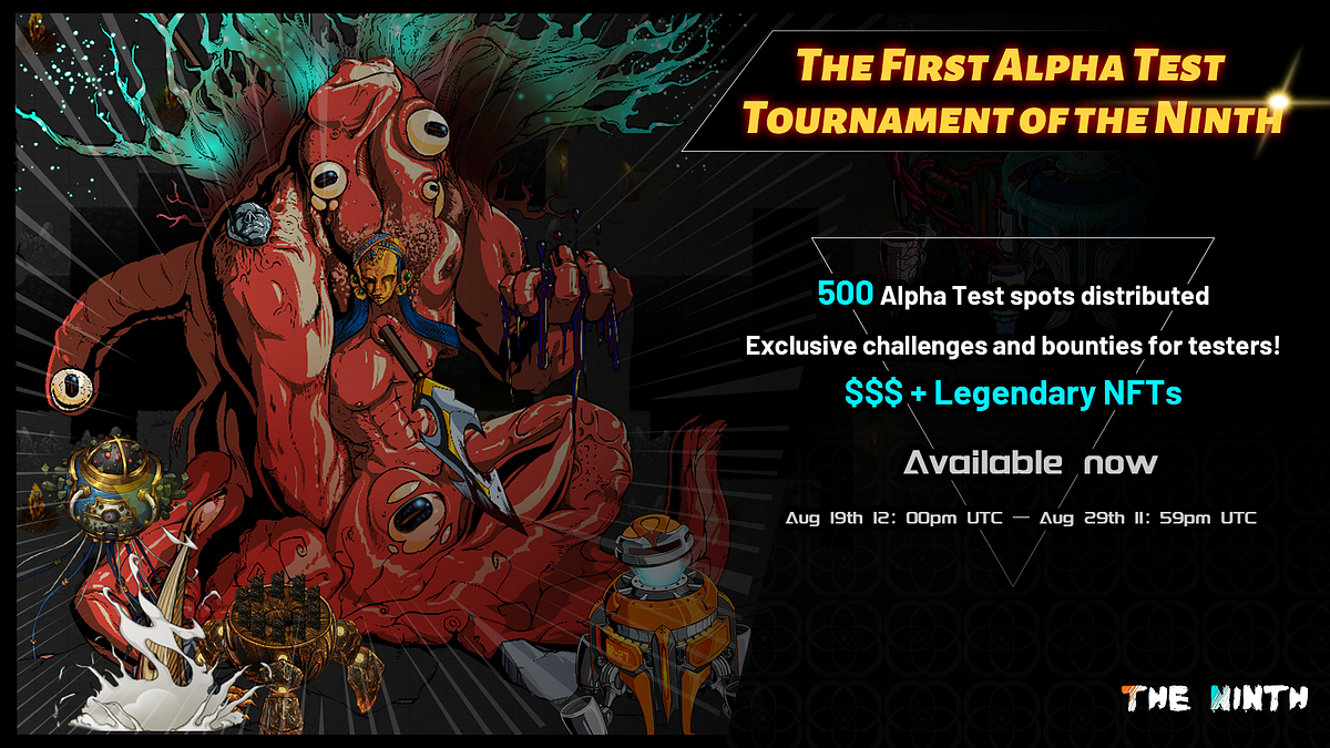 The Ninth: The First Alpha Test Tournament Event Preview | by The Ninth ...