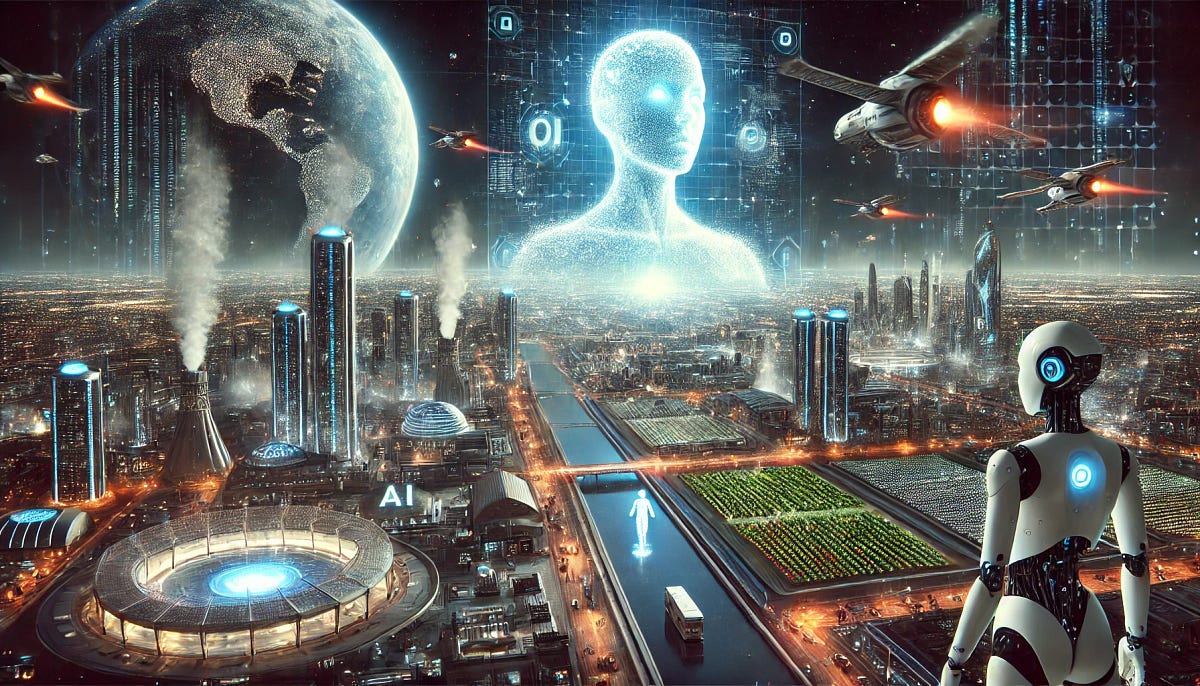 What If AI Ruled the World?. The world, shaped by human ambitions… | by ...