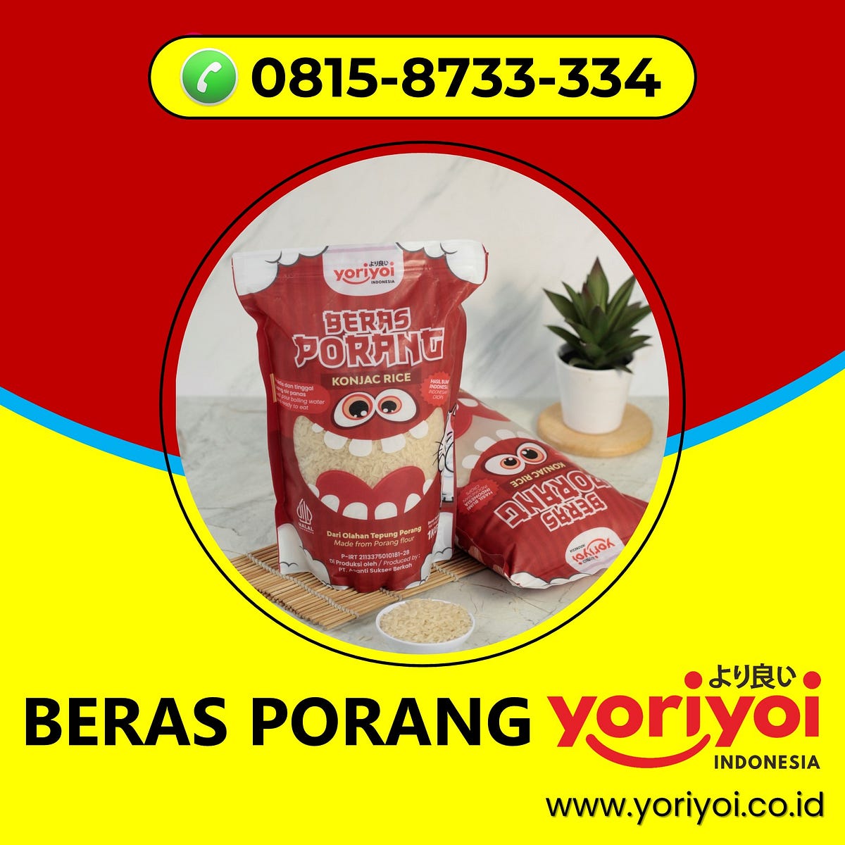 Beras Diet Yoriyoi Halal: Pilihan Sehat untuk Gaya Hidup Anda, [Hub 08158733334] | by Hanyagm ...