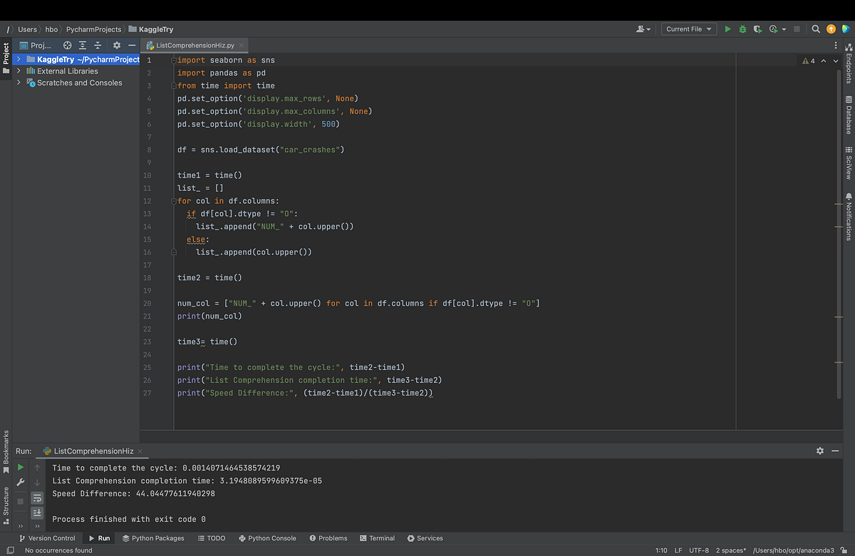 Python Da Neden Comprehension Yapısı Kullanılır By Büşra Nur Ok