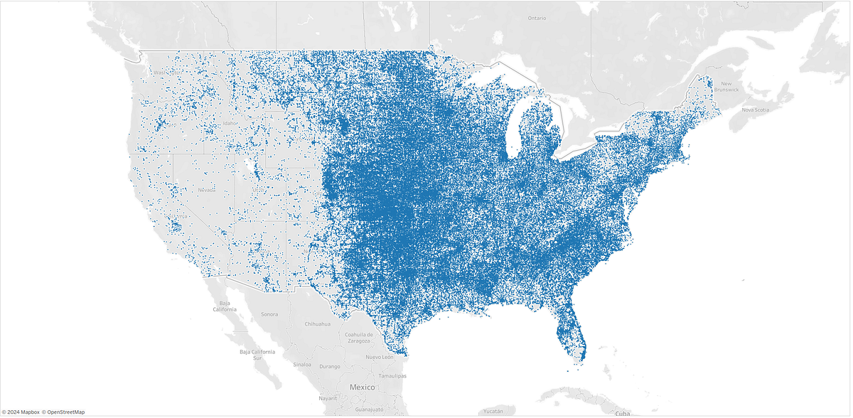 How the Right Table and Map Tell the Right Data Story | by Andrew W ...