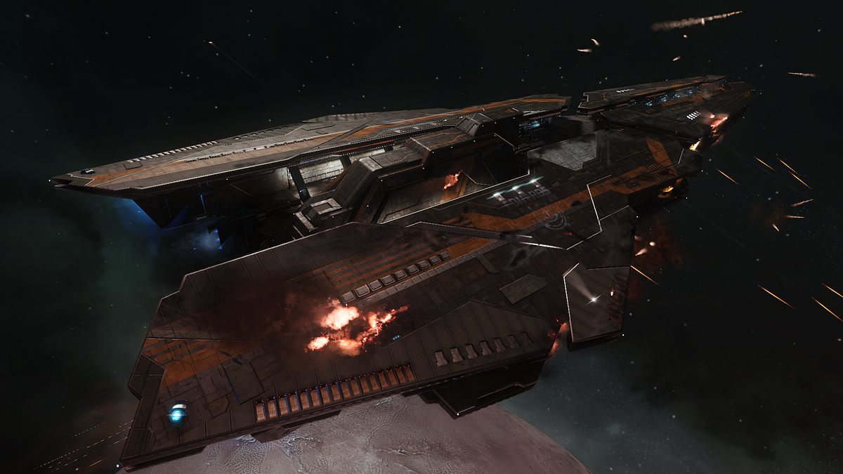 A Federation Behemoth Running. Routing a Ferragut Battle Cruiser… | by ...