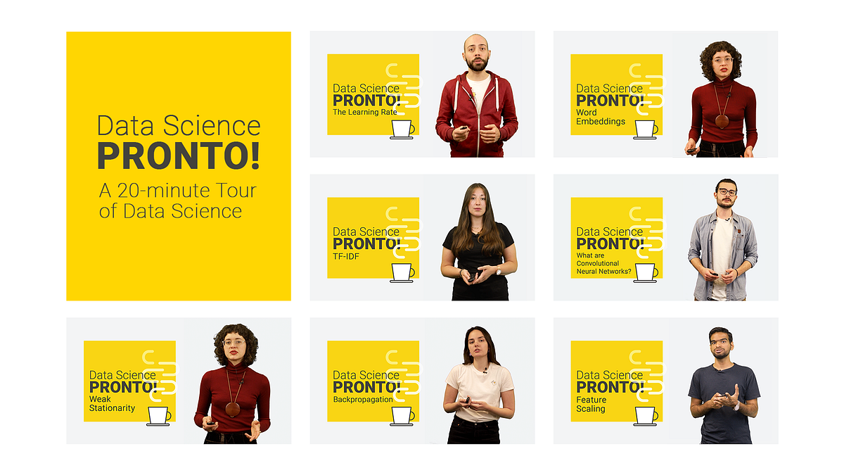 Data Science Explained — Pronto! Season 2 | by Roberto Cadili | Low Code for Data Science | Medium